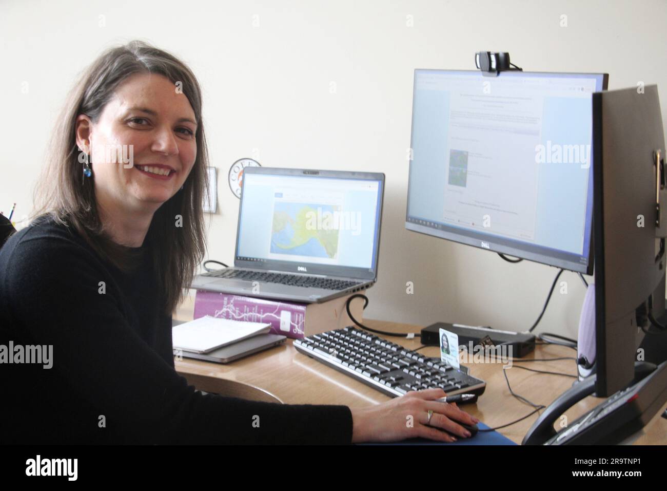 Carrie Haisley, chief of emergency services and the multimedia branch ...