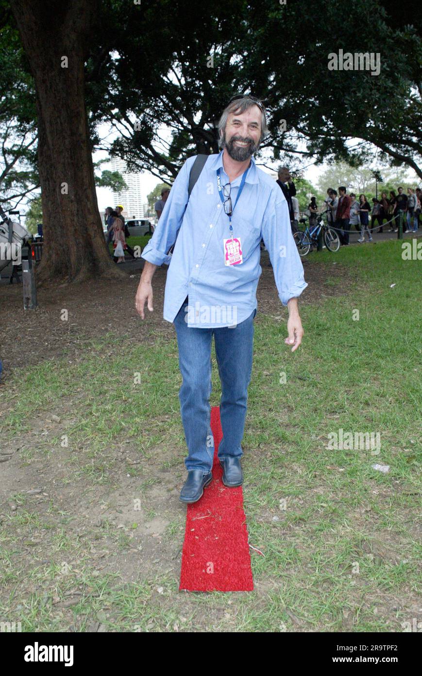 Patrick Riviere on the red carpet The Sony Tropfest, the world's largest short film festival ...