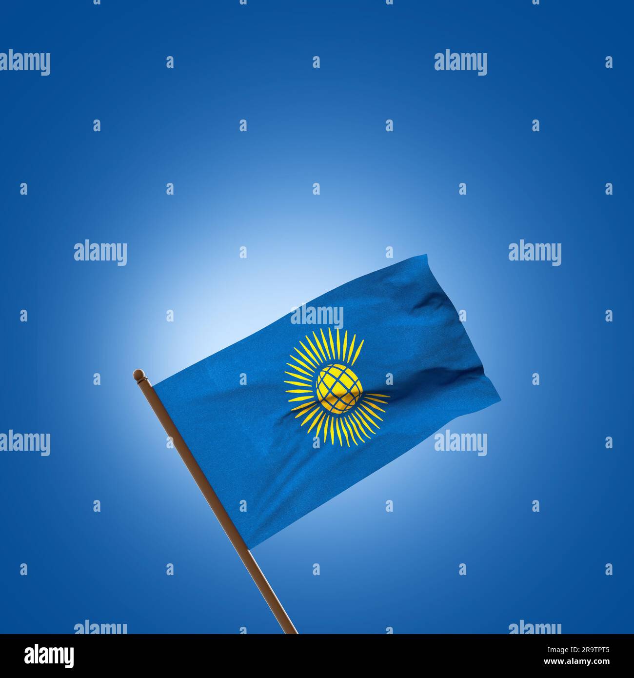 An illustration of the Commonwealth flag - the concept of Commonwealth ...