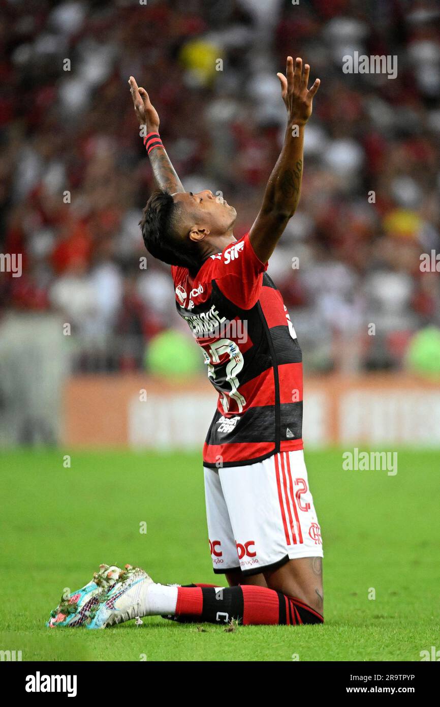 Rio de Janeiro, June 29, 2023. Futeol player Bruno Henrique of the ...