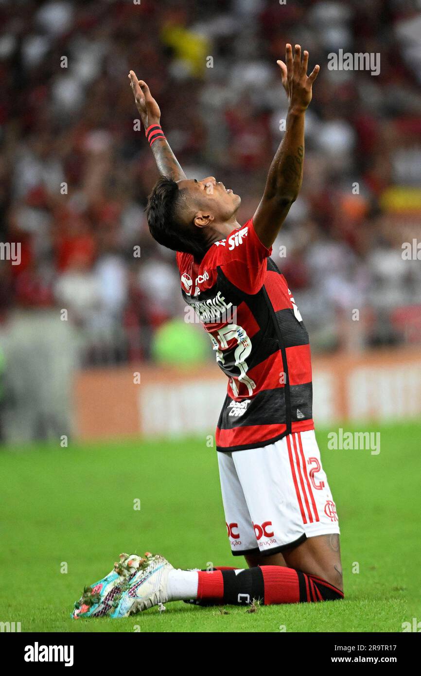 Rio de Janeiro, June 29, 2023. Futeol player Bruno Henrique of the ...