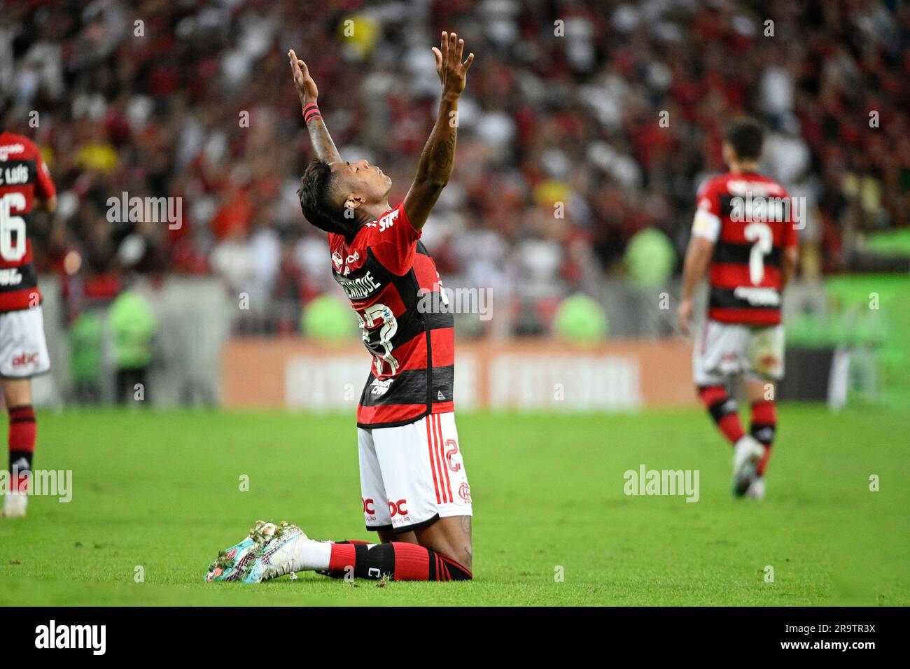 Rio de Janeiro, June 29, 2023. Futeol player Bruno Henrique of the ...