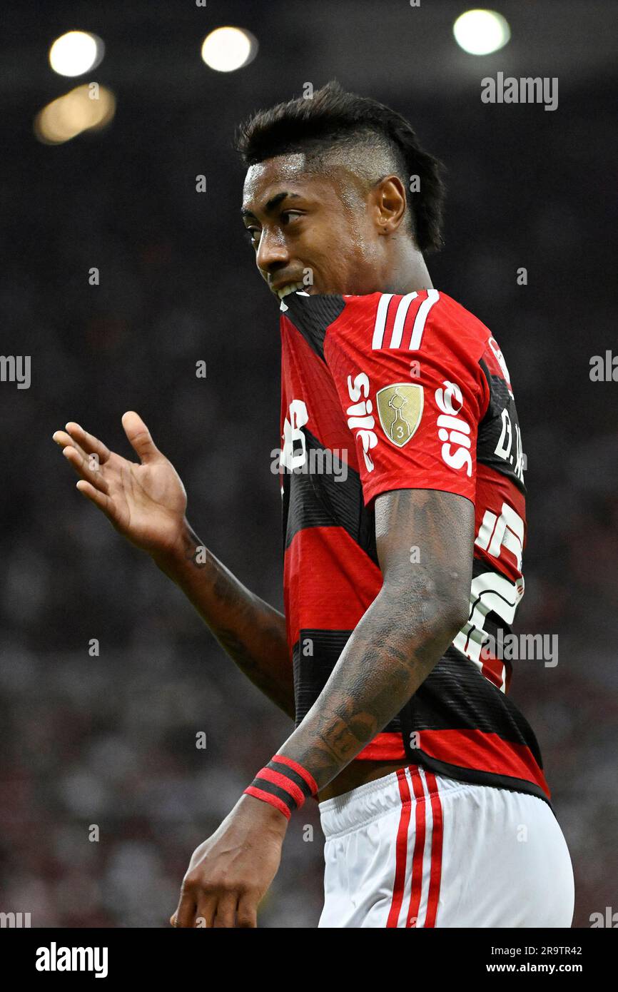 Rio de Janeiro, June 29, 2023. Futeol player Bruno Henrique of the ...
