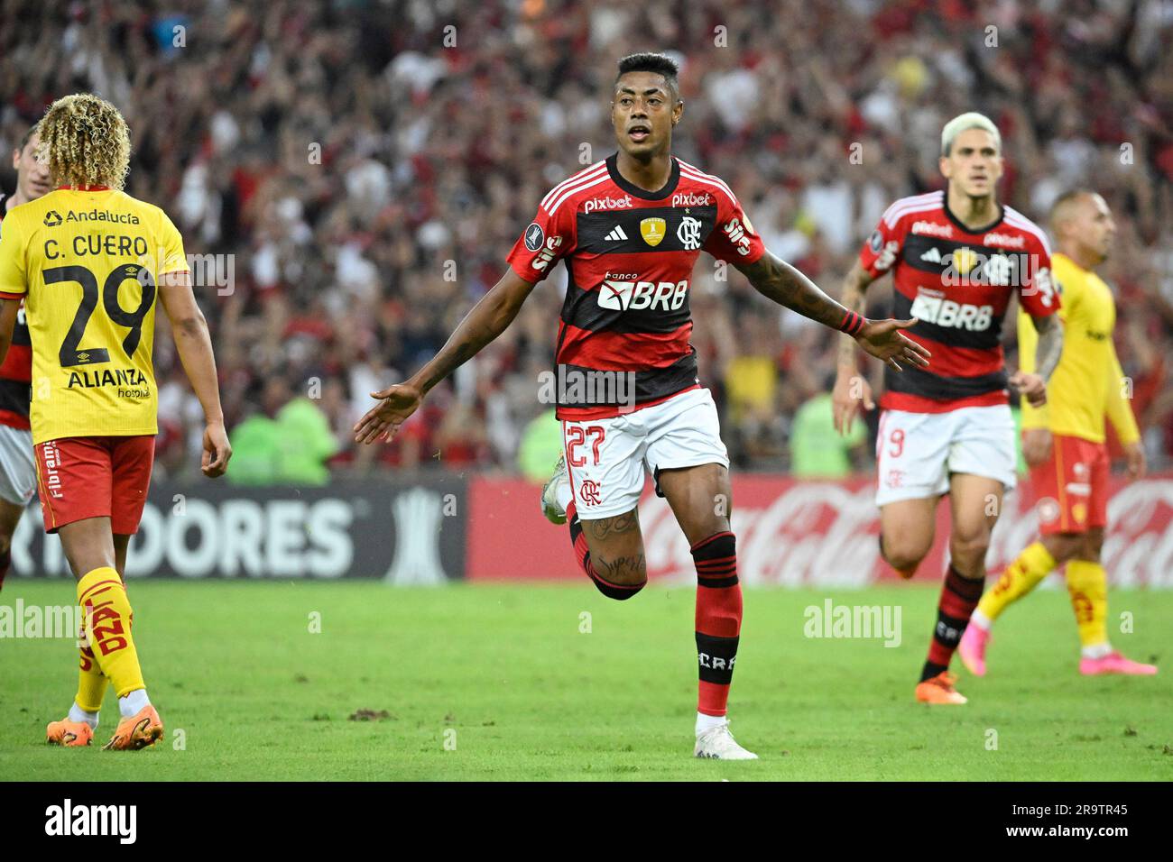 Rio de Janeiro, June 29, 2023. Futeol player Bruno Henrique of the ...