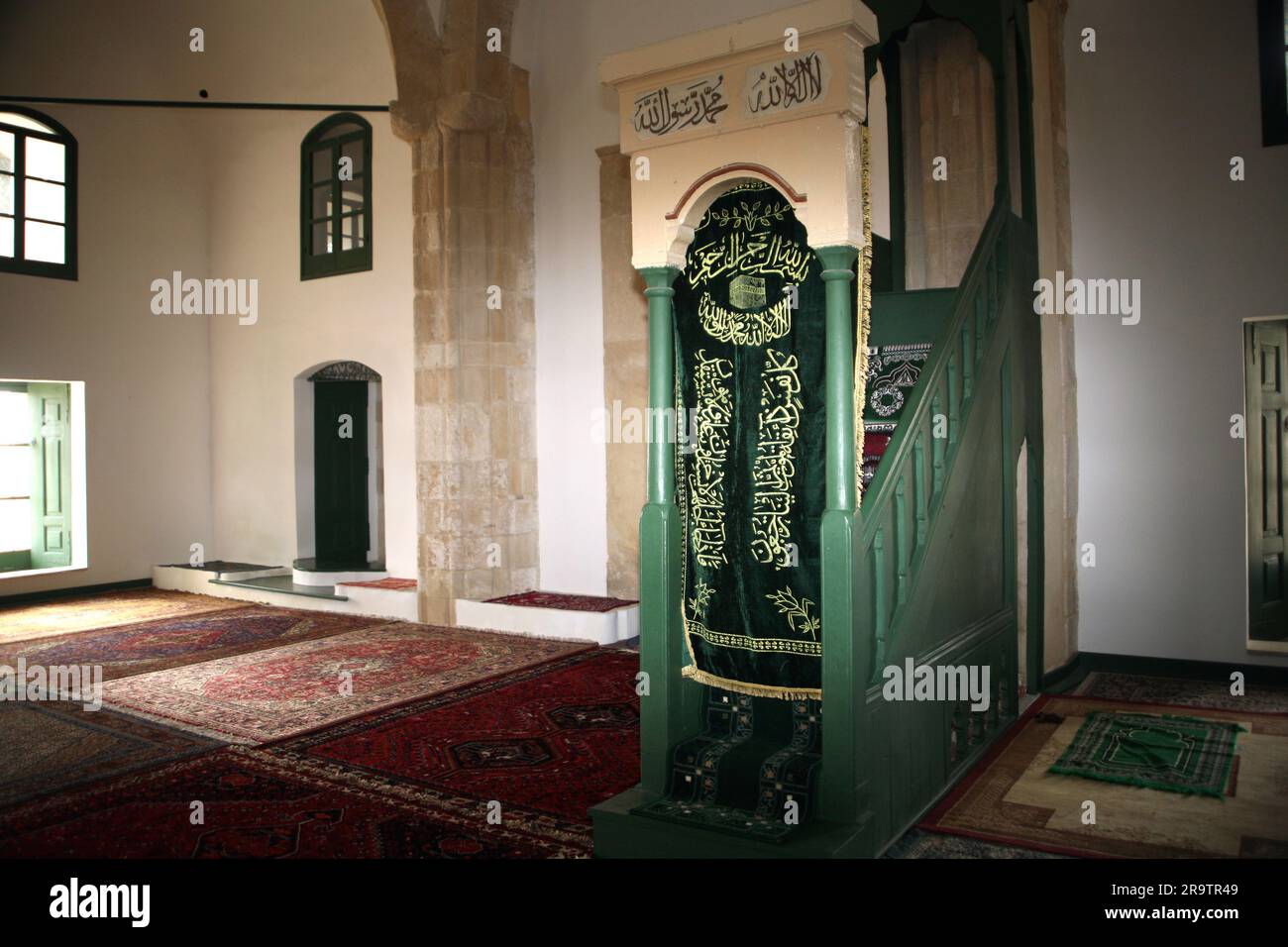 Minbar in the Sultan Hala Mosque, Cyprus Stock Photo - Alamy