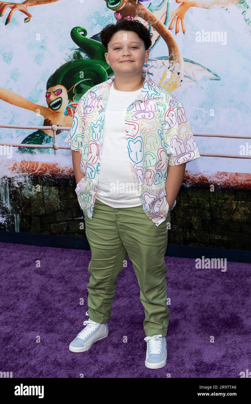 Hollywood, USA. 28th June, 2023. Blue Chapman attends the arrivals of ...