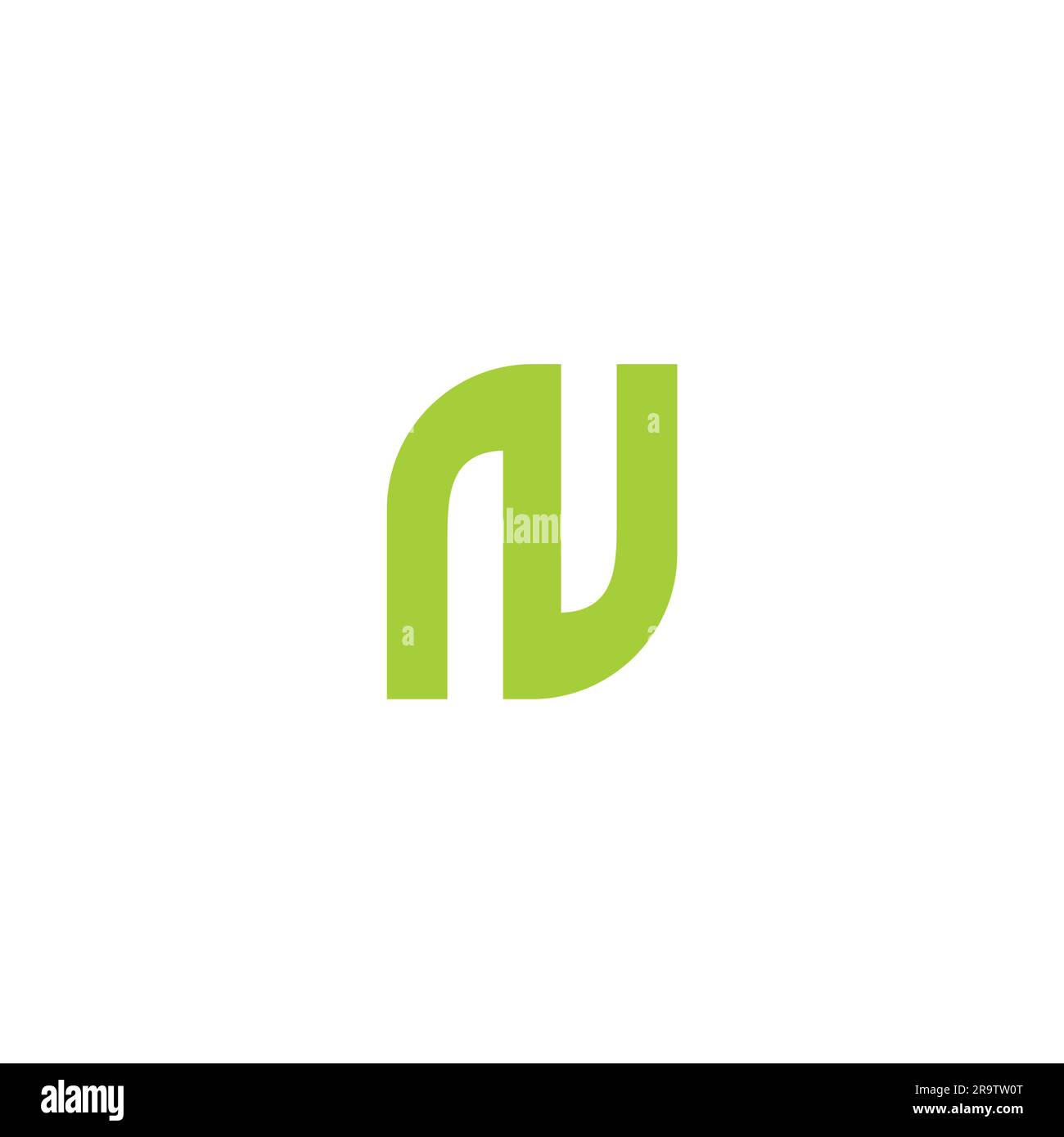 Letter n logo icon Stock Vector Images - Alamy