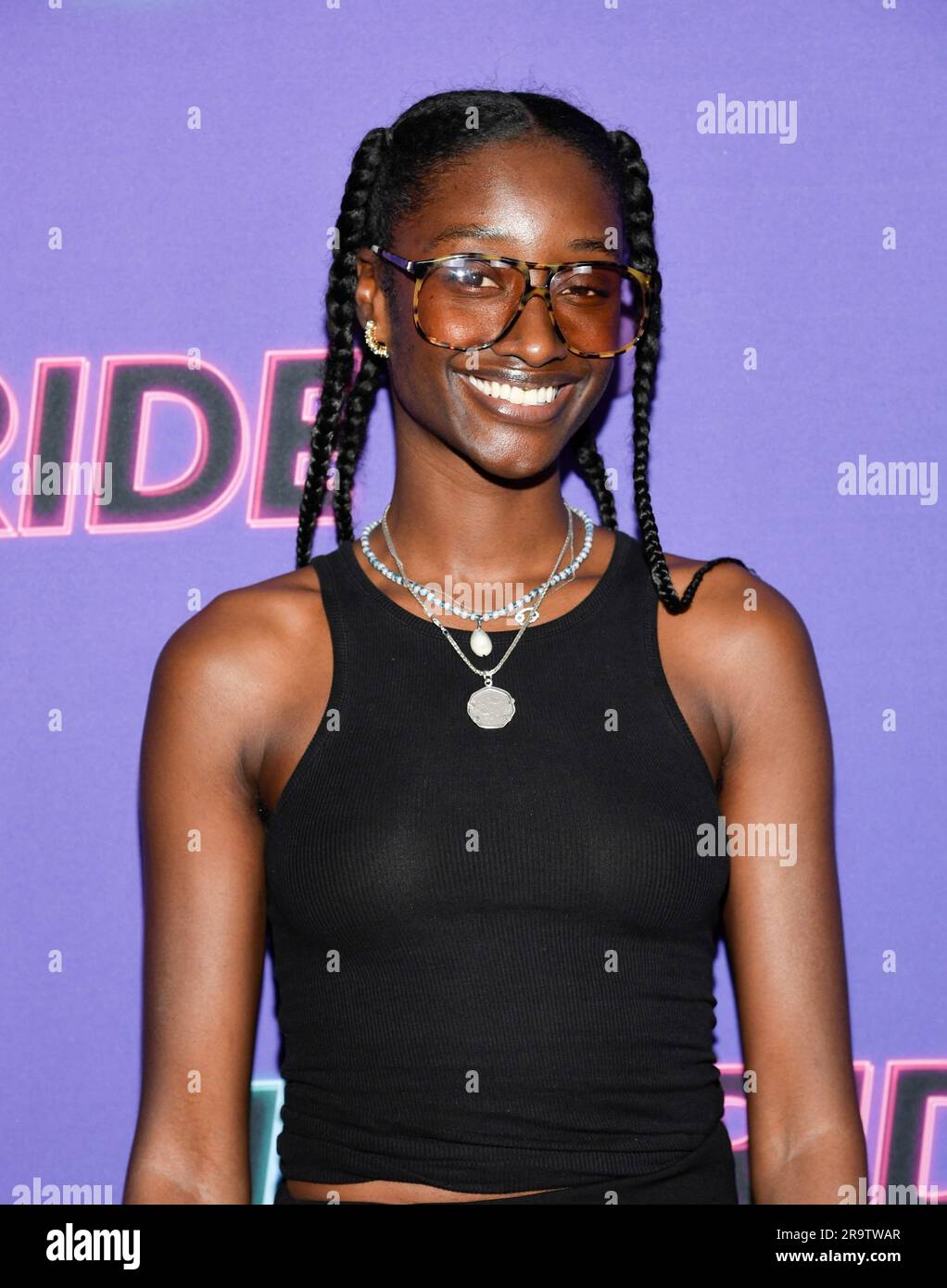 Sienna King attends the special screening of "Joy Ride" at Metrograph ...