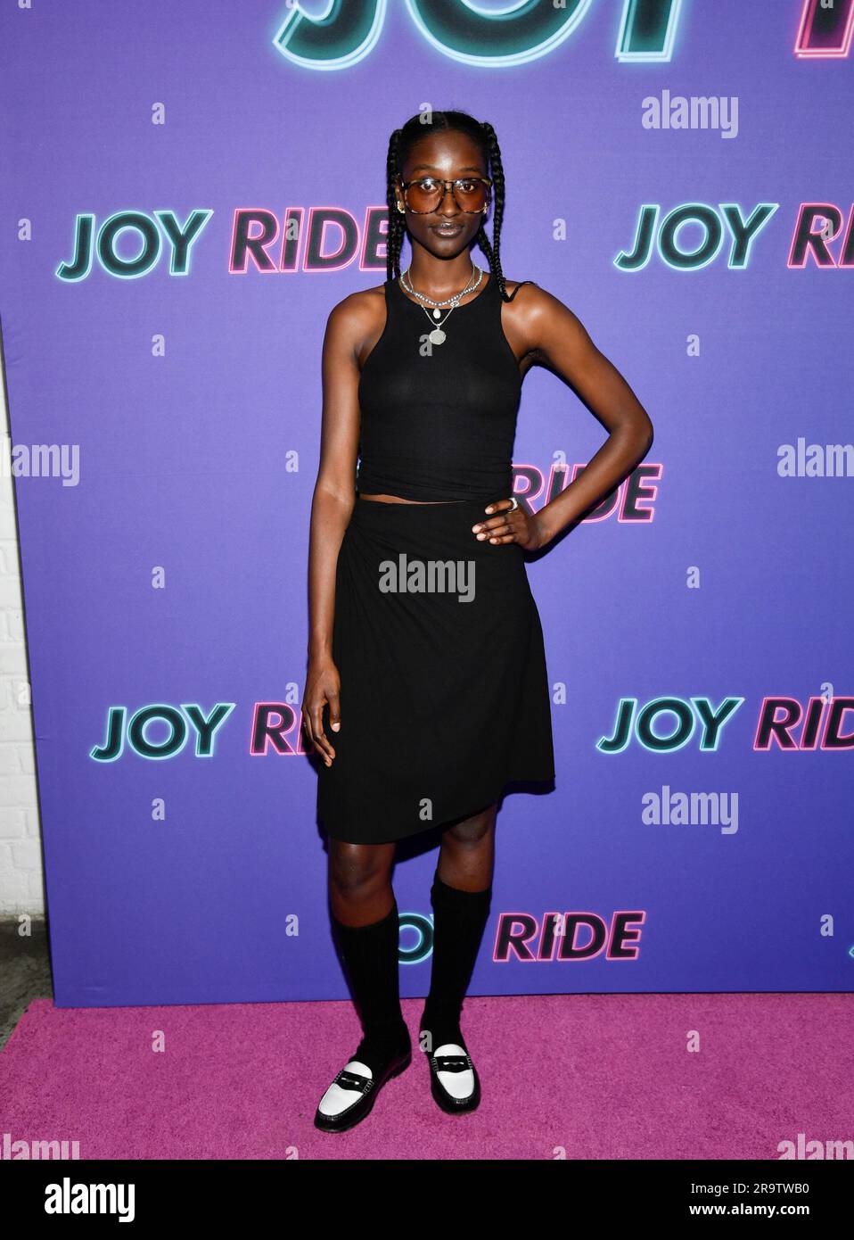 Sienna King attends the special screening of "Joy Ride" at Metrograph ...