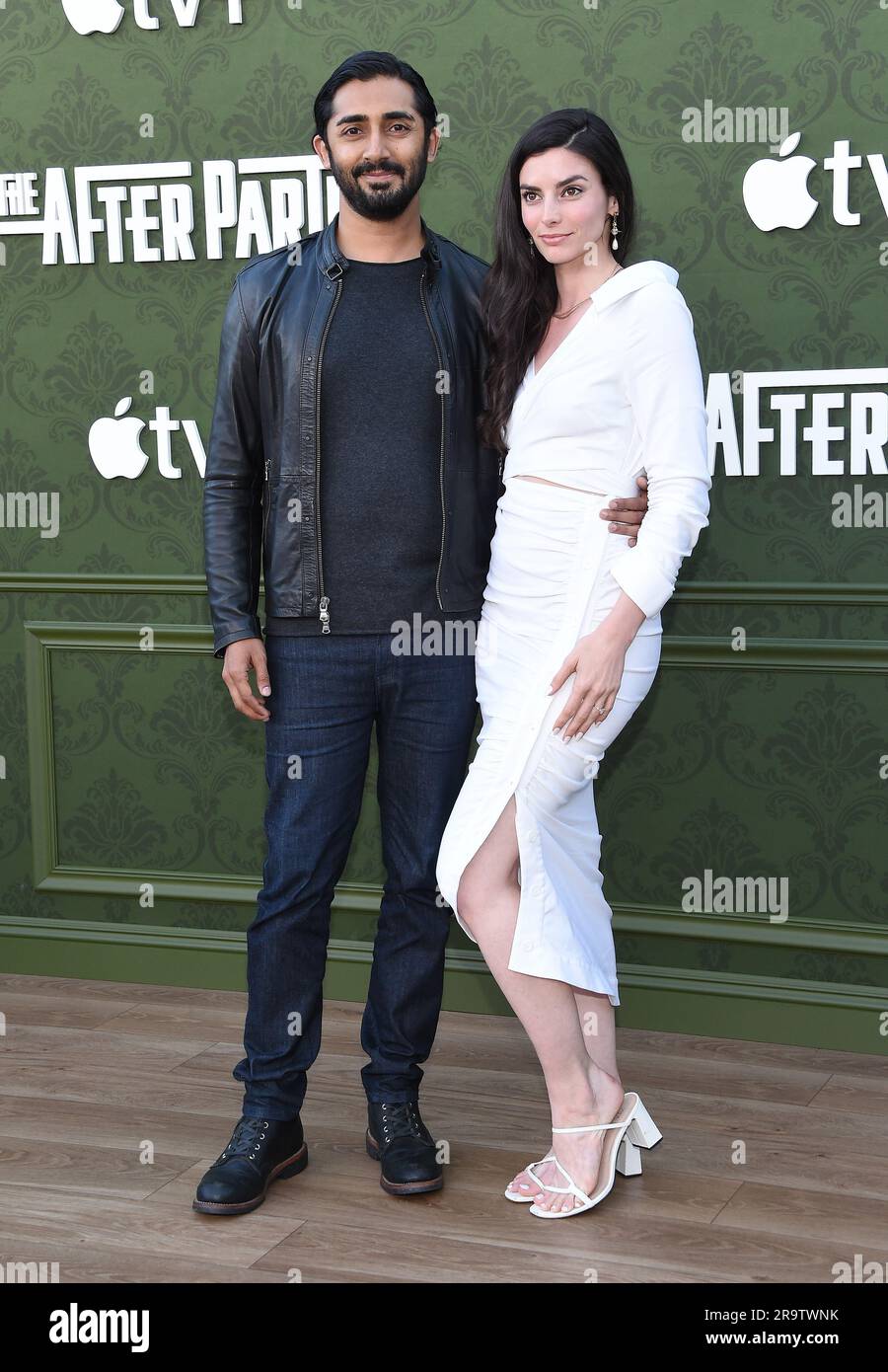 Westwood, USA. 28th June, 2023. Vinny Chhibber and Rachele Schank ...