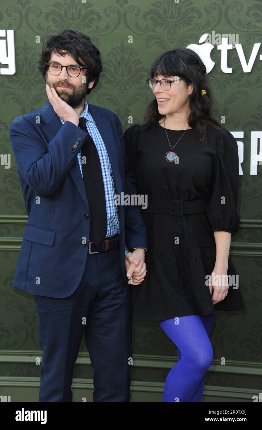 Los Angeles, CA. 28th June, 2023. John Gemberling, wife at arrivals for ...