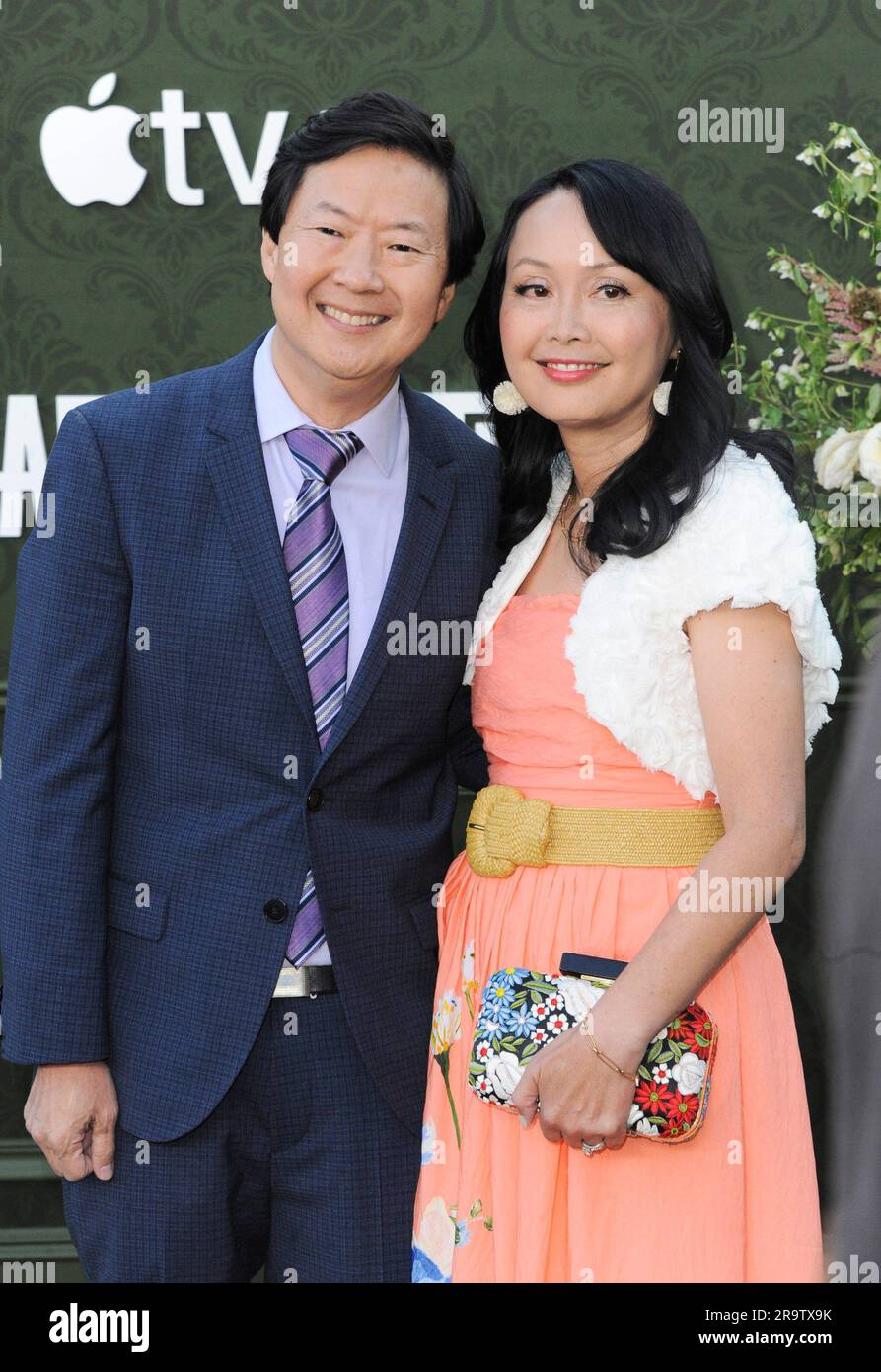 Los Angeles, CA. 28th June, 2023. Ken Jeong, Tran Jeong at arrivals for ...