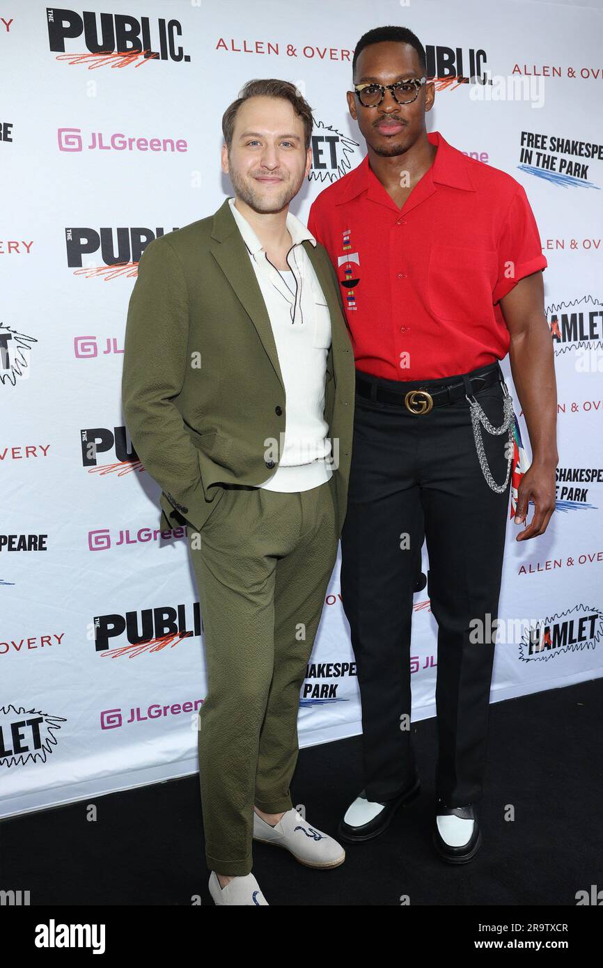 New York, NY, USA. 28th June, 2023. Nick Rehberger, Colby Lewis in ...