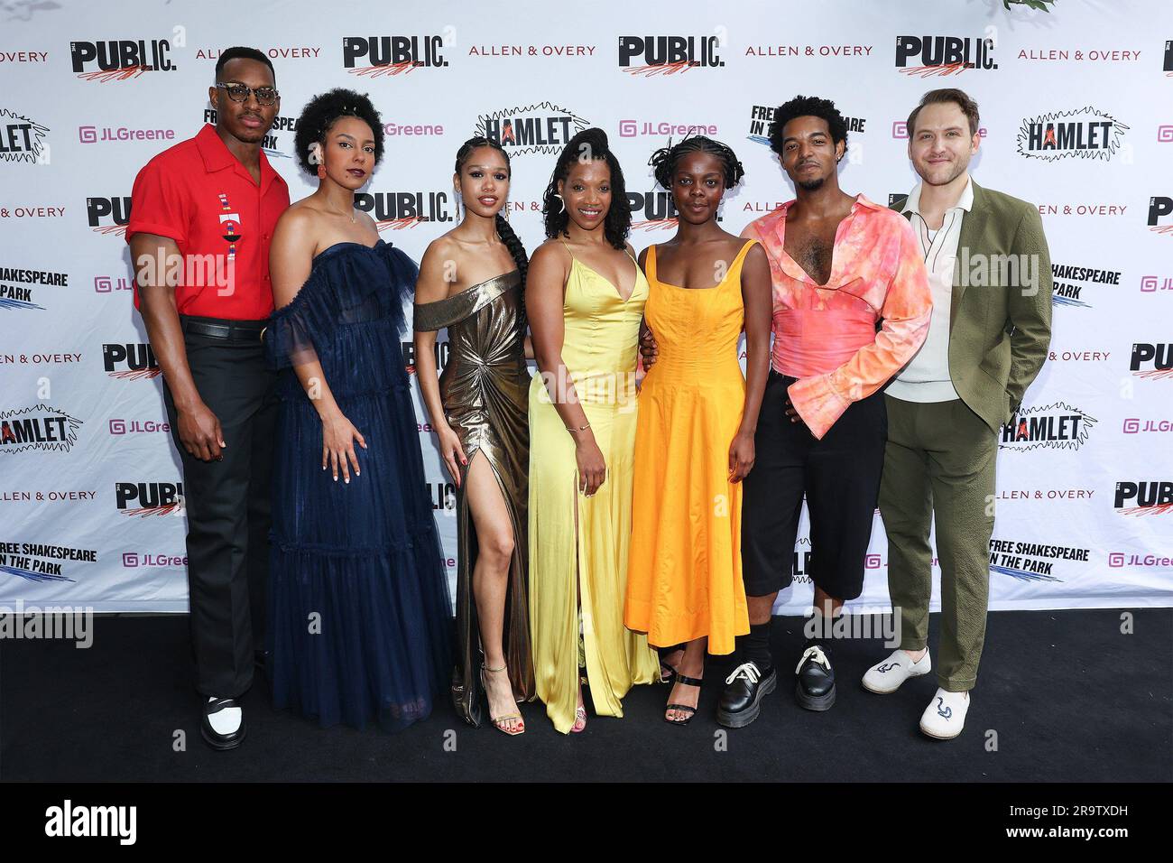 New York, NY, USA. 28th June, 2023. Colby Lewis, Safiya Harris, Lauryn ...