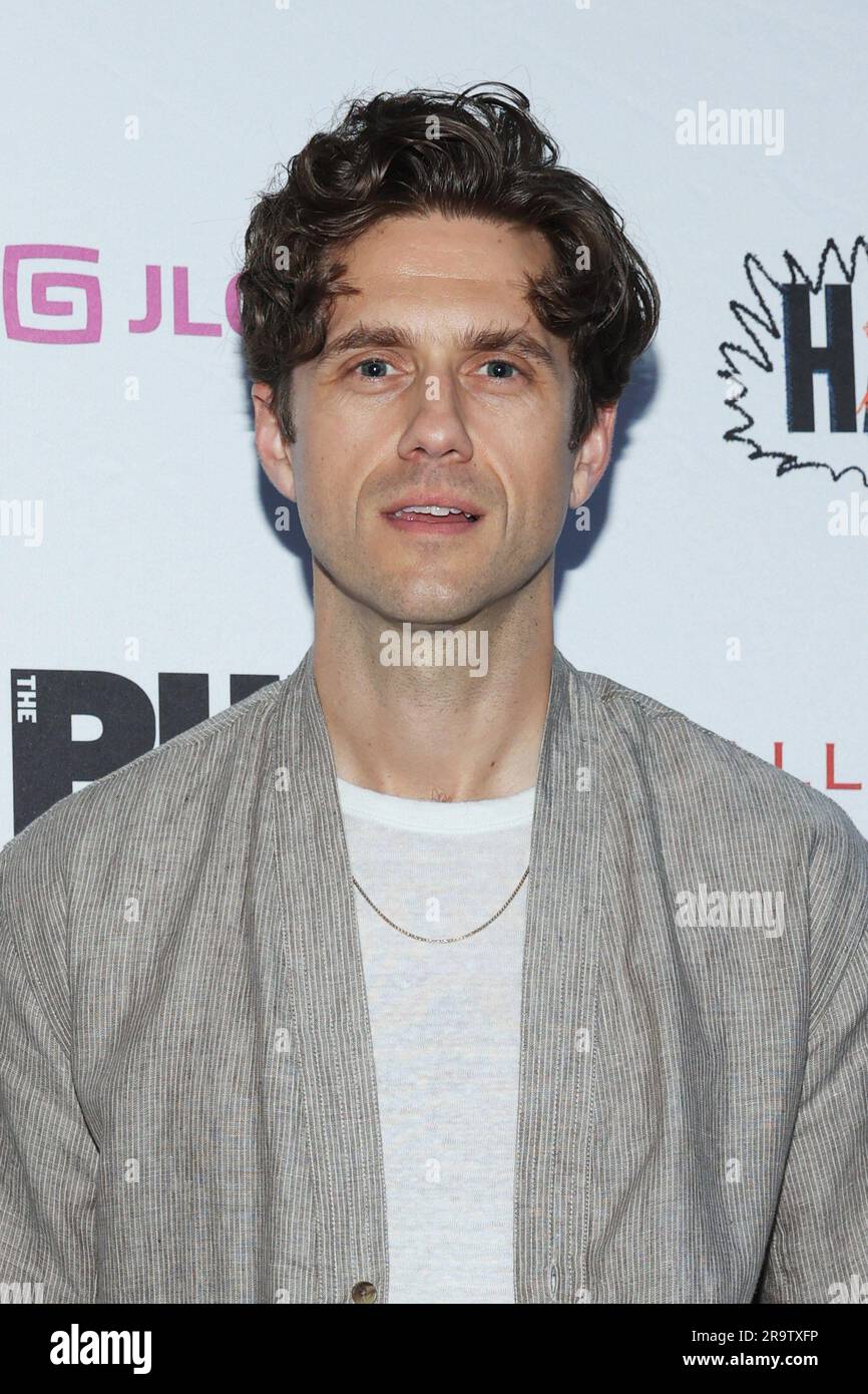 New York, NY, USA. 28th June, 2023. Aaron Tveit in attendance for ...