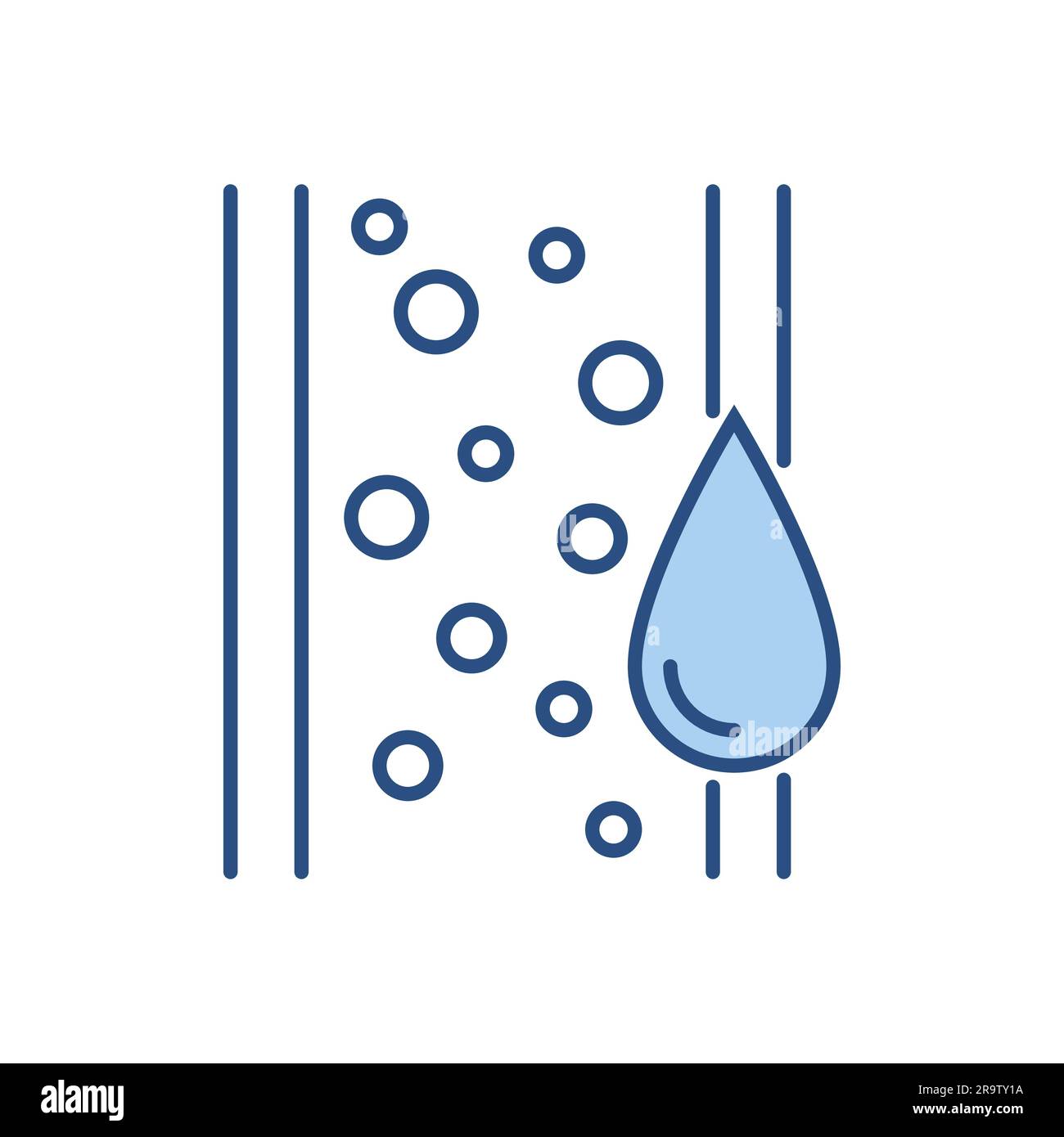 Blood Vessel Related Vector Icon. Blood Vessel Sign Isolated on White ...