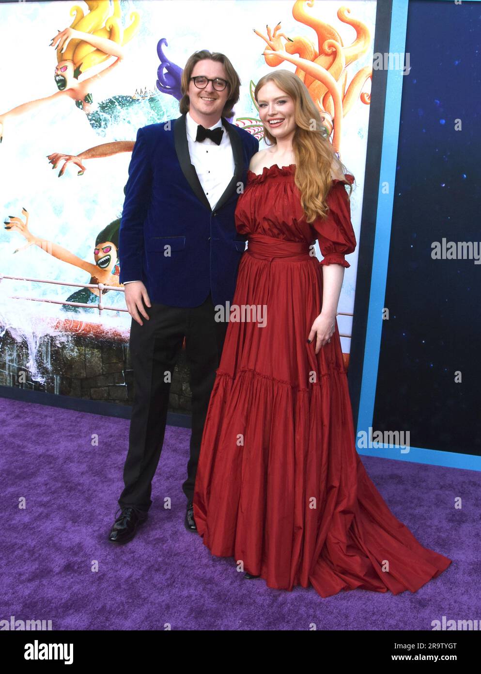 Los Angeles, California. 28th June 2023 Singer Ewan Phillips and Singer ...