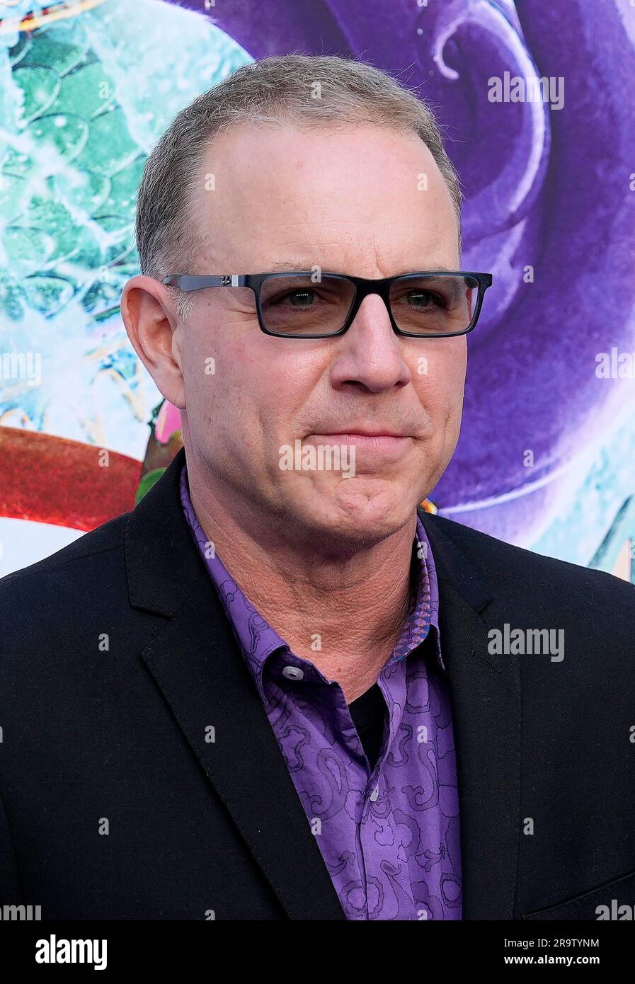 Director Kirk DiMicco poses at the premiere of the film "Ruby Gillman ...