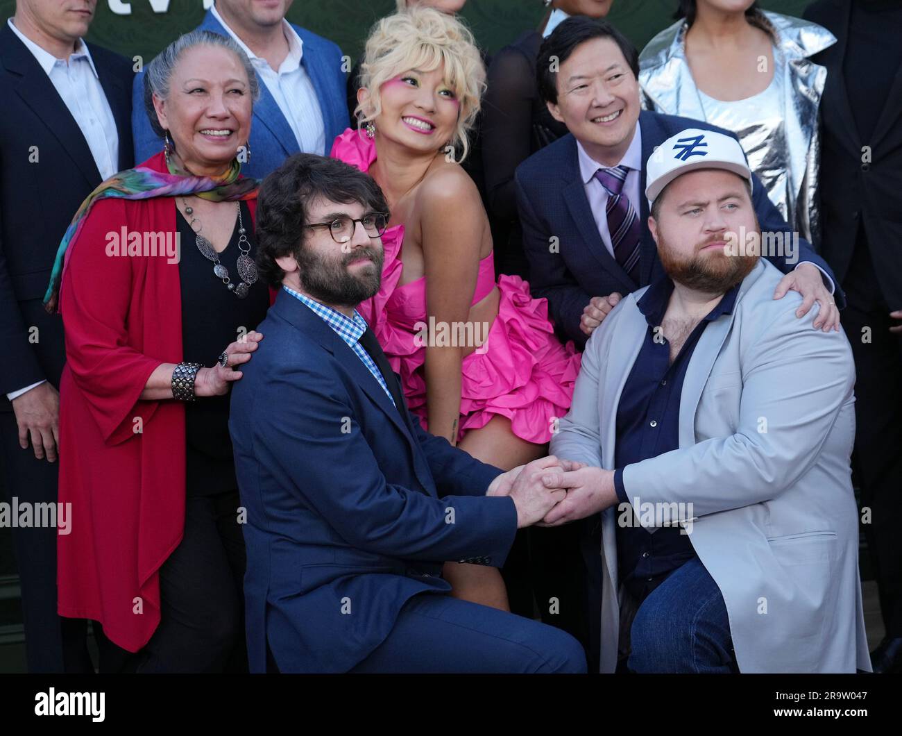 Los Angeles, USA. 28th June, 2023. (L-R) Jade Wu, John Gemberling ...
