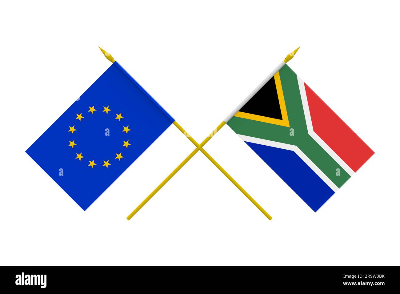 African union flags Cut Out Stock Images & Pictures - Alamy