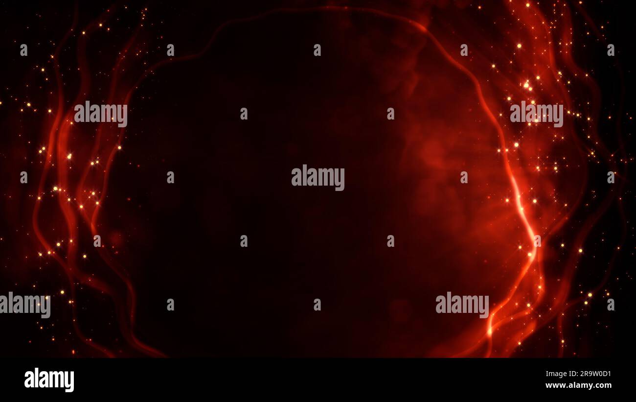 pretty crimson agleam volumetric forms bg - abstract 3D rendering Stock ...