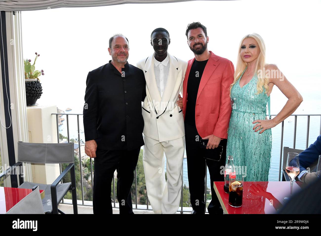 Taormina, Italy. 28th June, 2023. Taormina : 69th Film Festival . Red ...