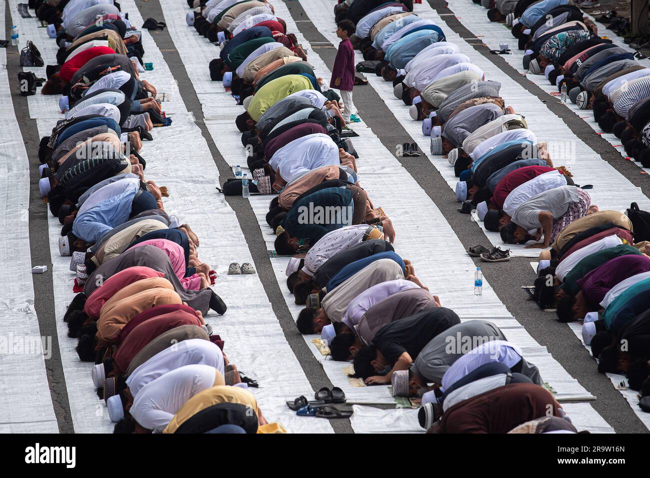 Bangkok, Thailand. 29th June, 2023. Muslims seen performing Eid al-Adha ...