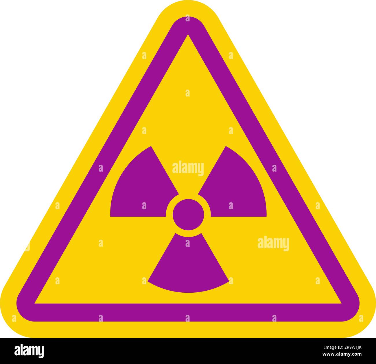 Circular Information Sign ISO Radiation Symbol Stock Vector Image & Art ...
