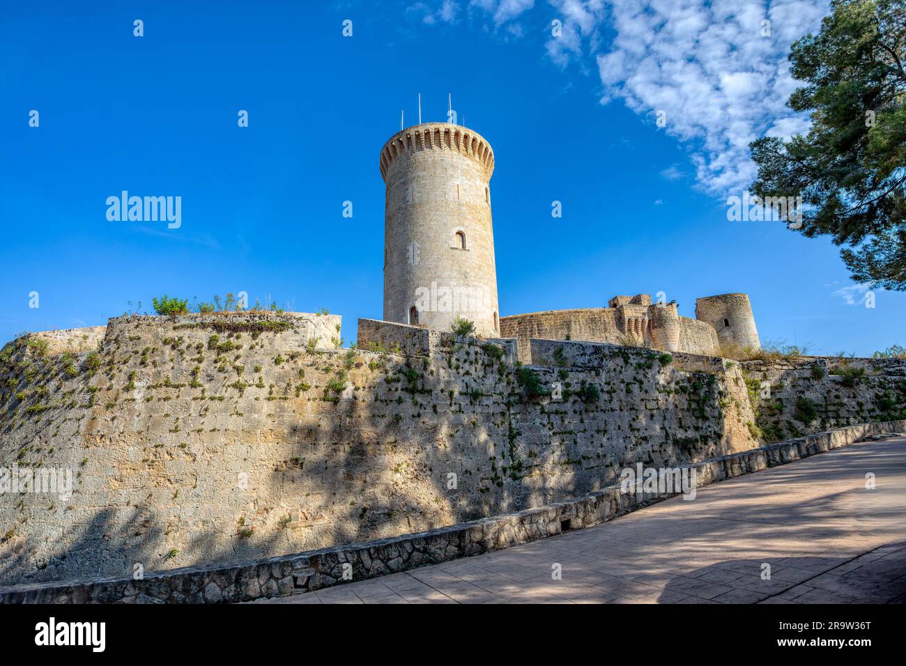 Bellver Castle (Catalan: Castell de Bellver) is a Gothic-style castle ...