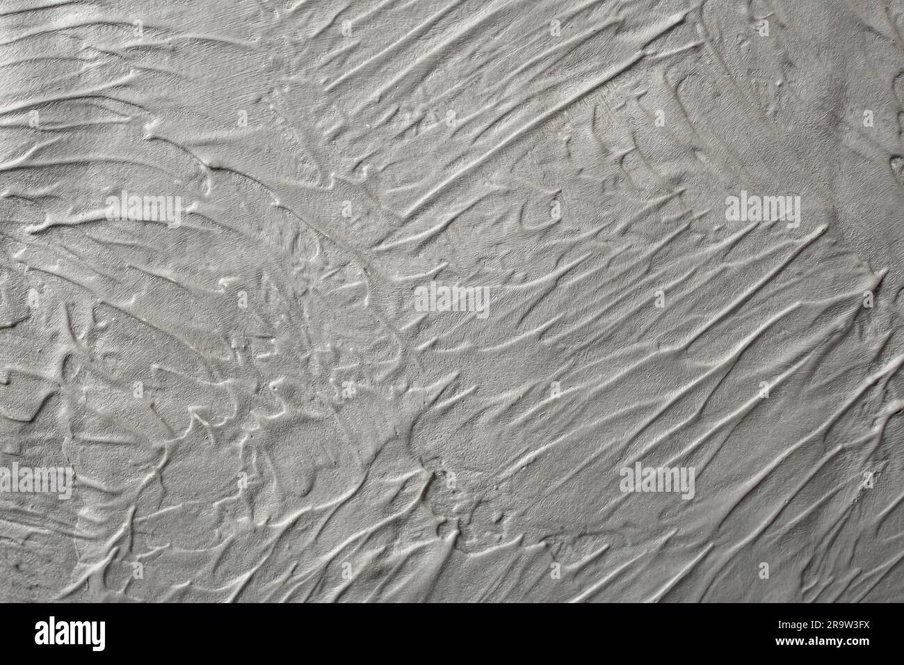 Fluid gray relief background, wavy plaster cement backdrop, abstract ...