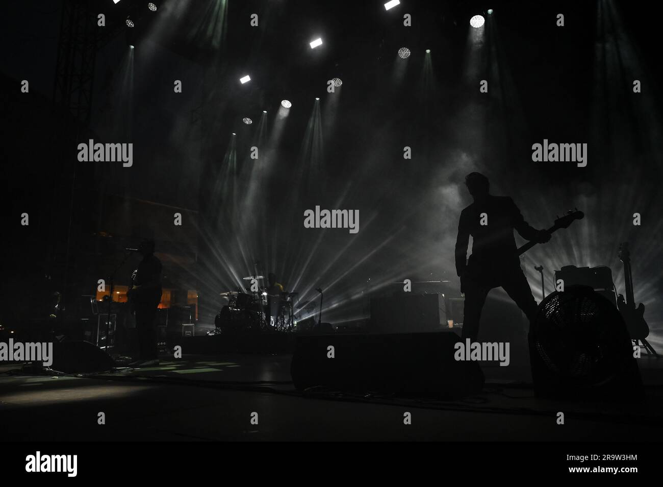 INTERPOL during Tour 2023, at Auditorium Parco della Musica, 28 June ...