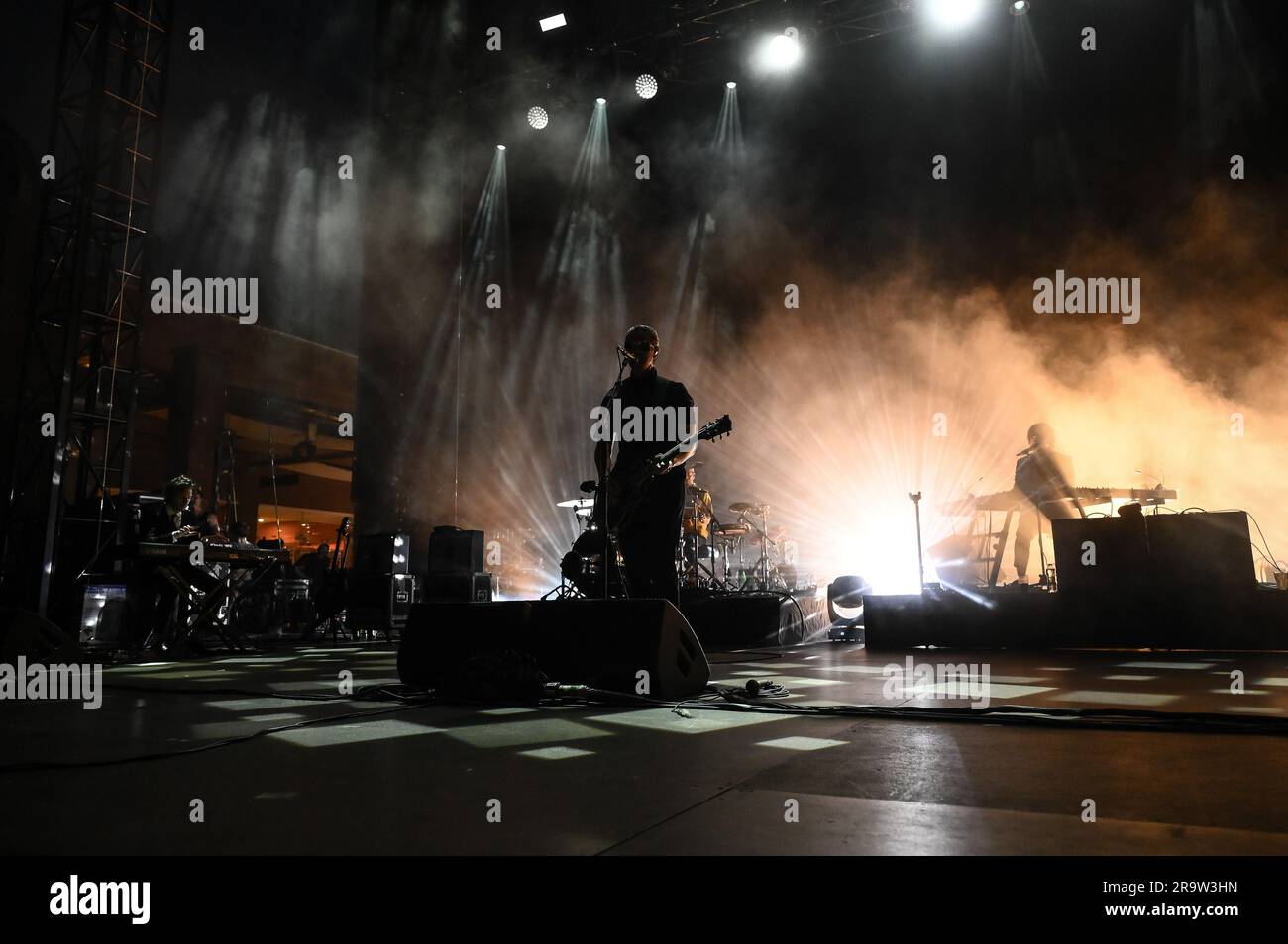 INTERPOL during Tour 2023, at Auditorium Parco della Musica, 28 June ...