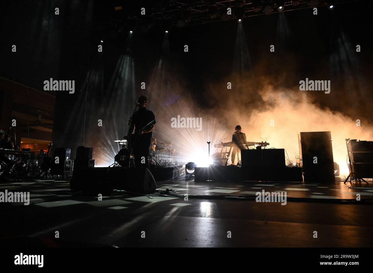 INTERPOL during Tour 2023, at Auditorium Parco della Musica, 28 June ...