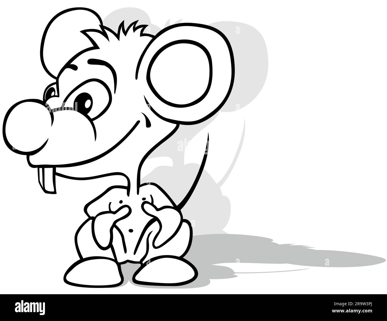 Mouse Clipart Black And White