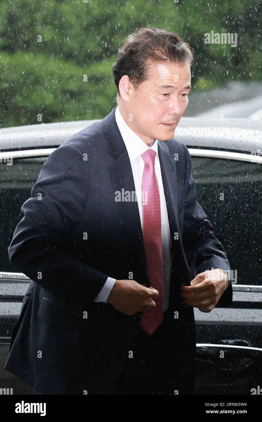 29th June, 2023. Nominee for unification minister Kim Yung-ho ...