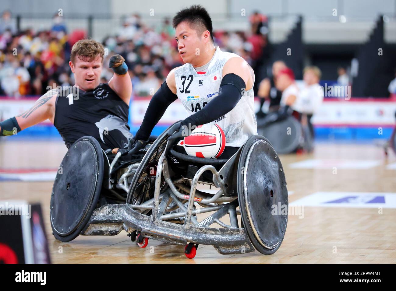 Tokyo, Japan. 29th June, 2023. Katsuya Hashimoto (JPN) Wheelchair Rugby ...
