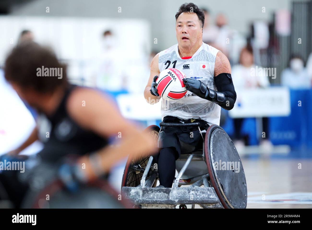 Tokyo, Japan. 29th June, 2023. Hitoshi Ogawa (JPN) Wheelchair Rugby ...