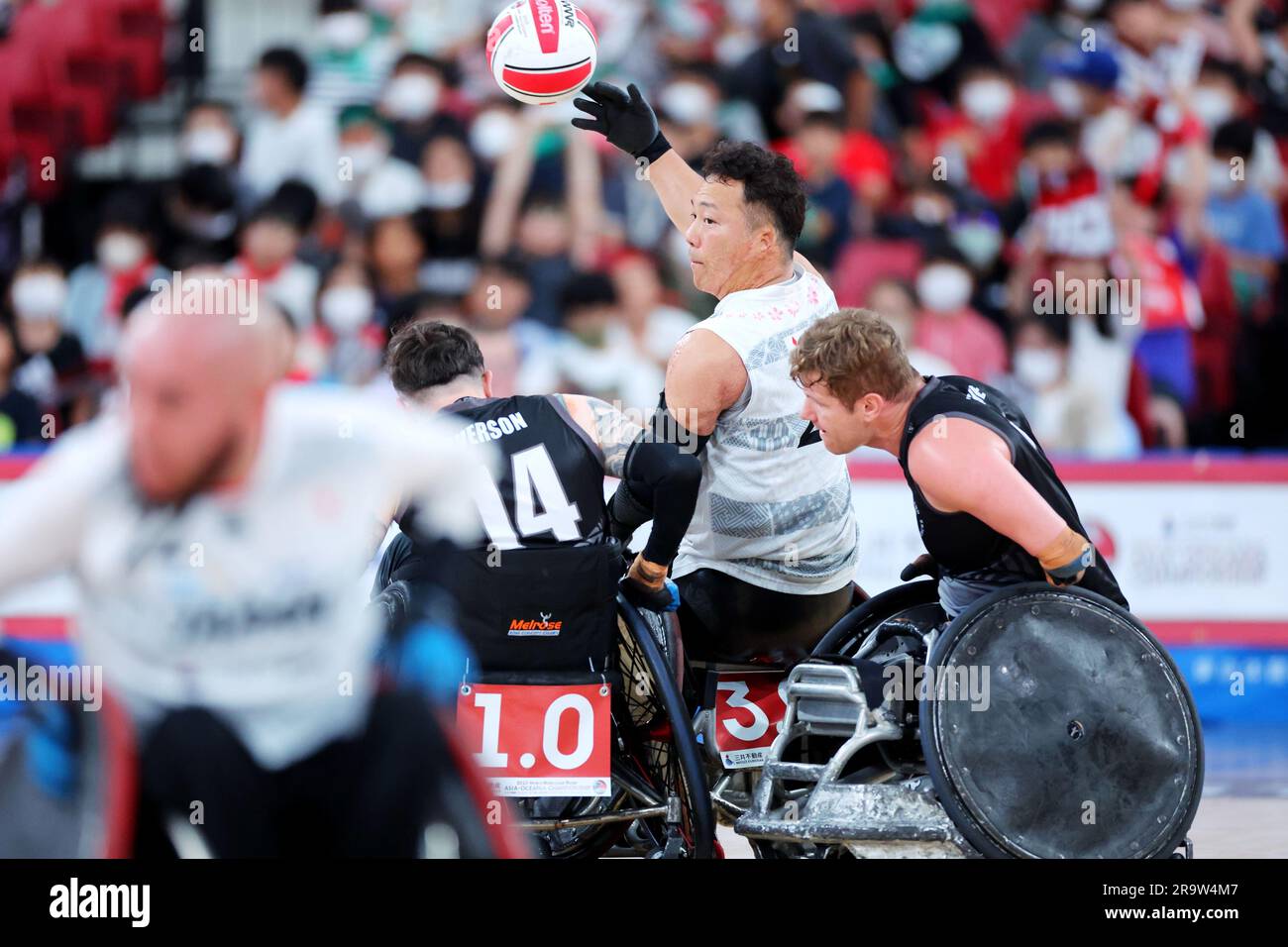 Tokyo, Japan. 29th June, 2023. Hitoshi Ogawa (JPN) Wheelchair Rugby ...