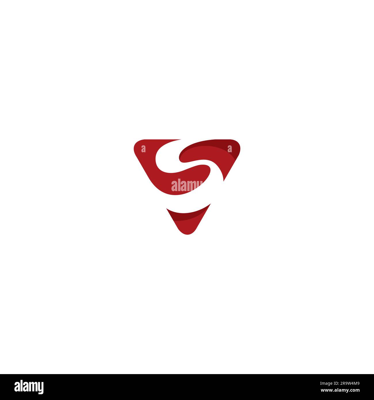 S logo Corporate Design. Letter S Triangle Logo Stock Vector Image ...