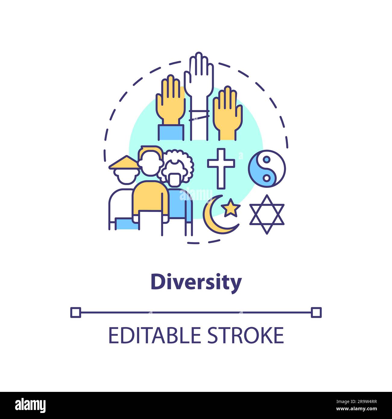 Diversity concept icon Stock Vector Image & Art - Alamy Diversity concept icon Stock Vector Image & Art - Alamy