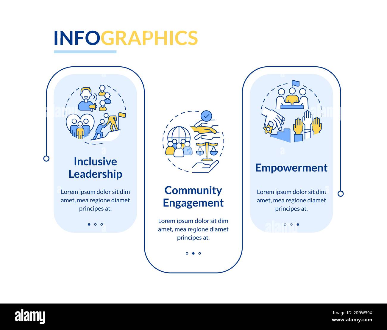 Create inclusive culture rectangle infographic template Stock Vector Image & Art - Alamy