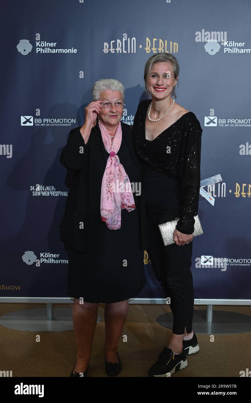 Cologne, Germany. 28th June, 2023. Athlete Britta Heidemann and her ...