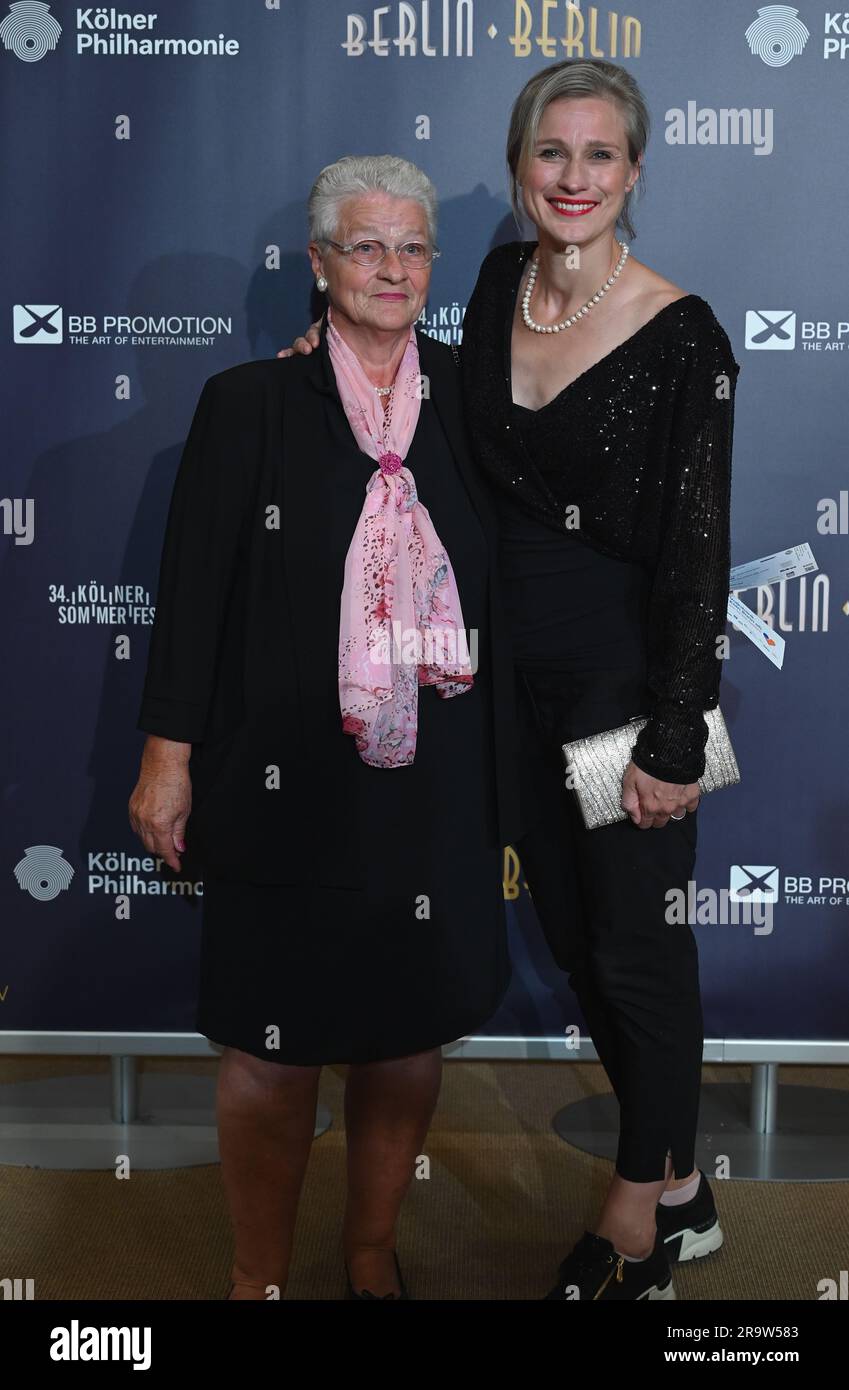 Cologne, Germany. 28th June, 2023. Athlete Britta Heidemann and her ...