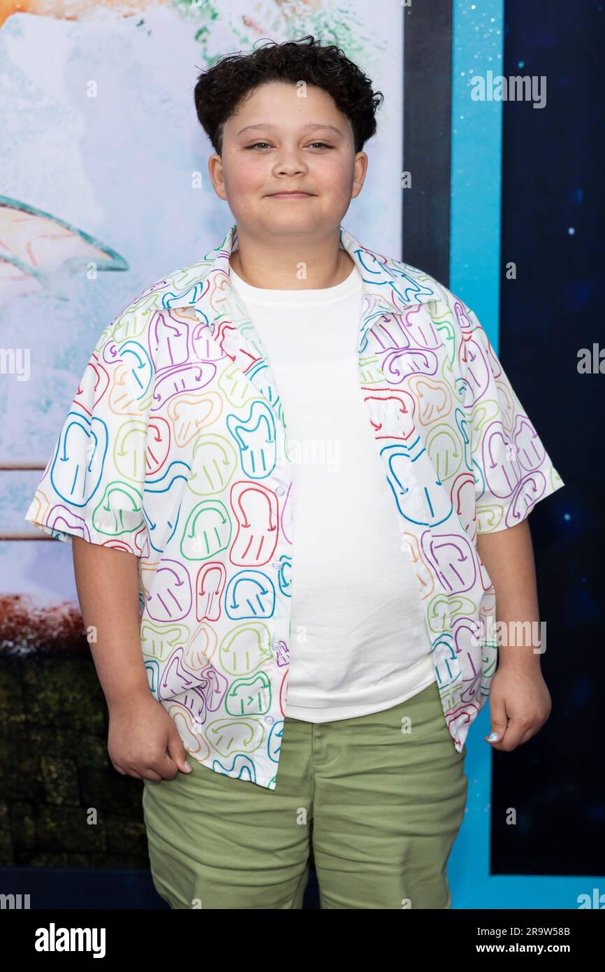 Hollywood, USA. 28th June, 2023. Blue Chapman attends the arrivals of ...