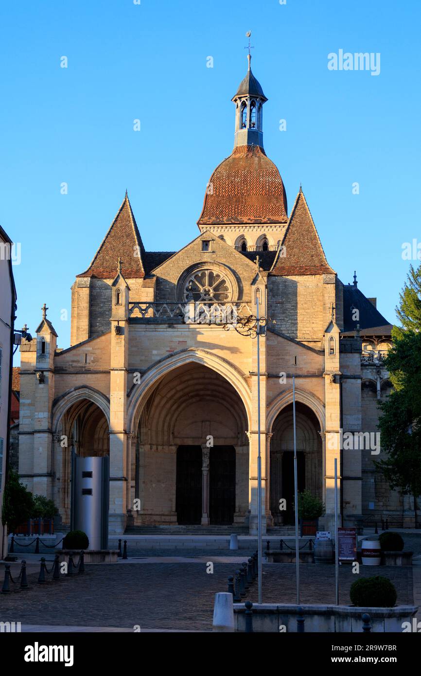 The Cathedral Notre Dam Beaune Cote-d-Or France Stock Photo - Alamy