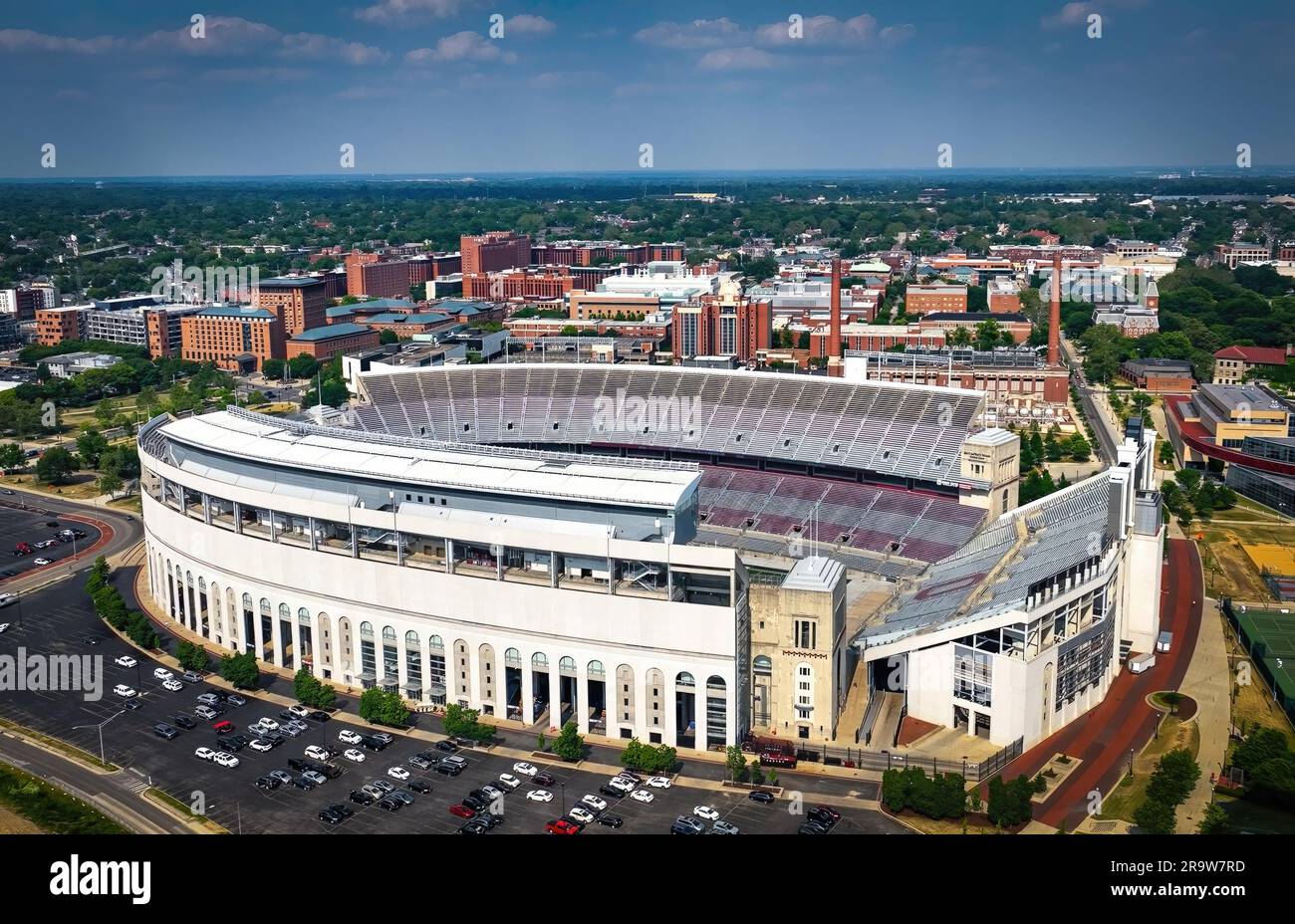 American football stadium night aerial hi-res stock photography and ...