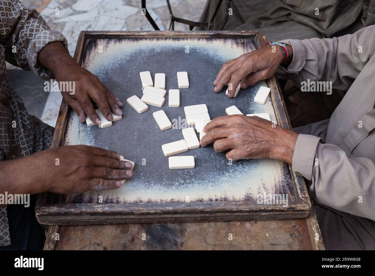 Old domino hi-res stock photography and images - Alamy