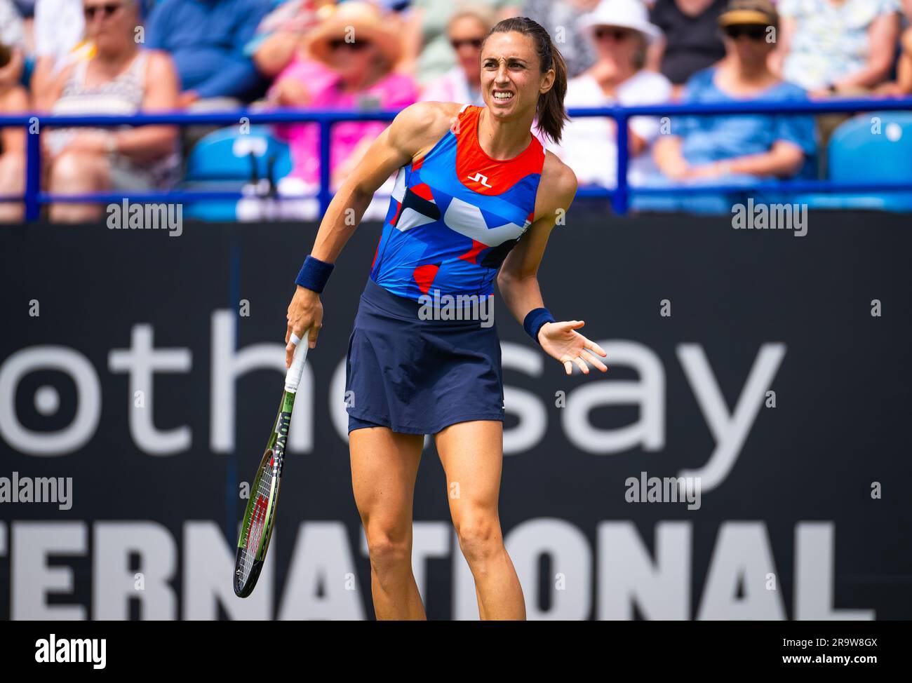 Eastbourne, England, June 27, 2023, Petra Martic of Croatia in action ...
