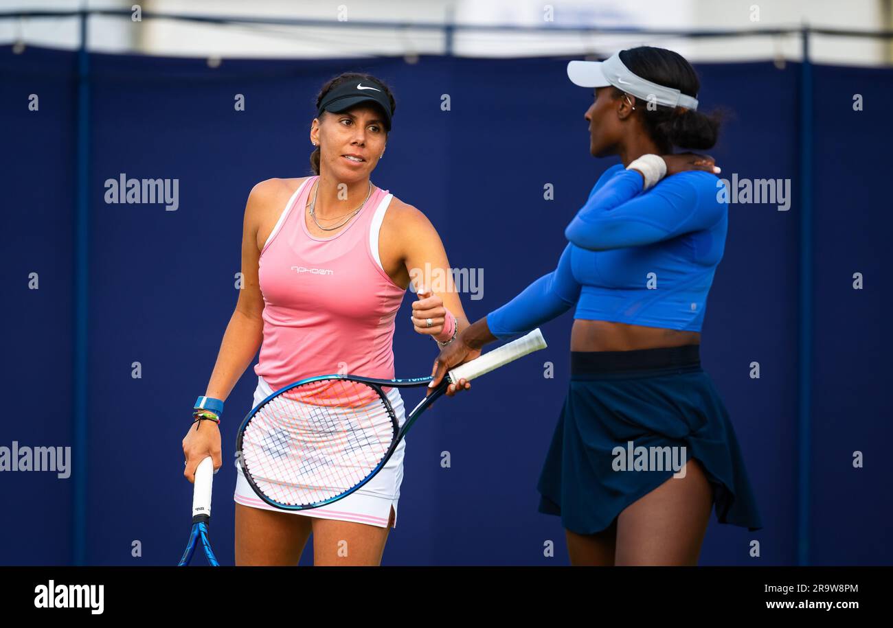 Eastbourne, England, June 27, 2023, Giuliana Olmos of Mexico playing ...