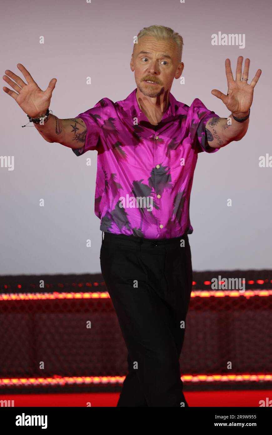 29th June, 2023. British actor Simon Pegg in Seoul British actor Simon ...